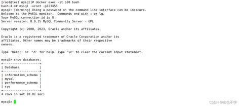 Docker简介，使用，配置msyql容器docker Pull Mysql8035 Csdn博客