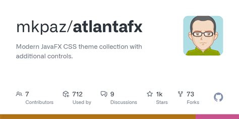 github mkpaz atlantafx modern javafx css theme collection with additional controls