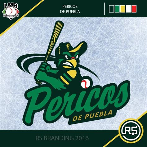 Milb Pericos De Puebla Rebrand Concept Behance