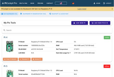 用 Picockpit 控制树莓派的风扇 Picockpit