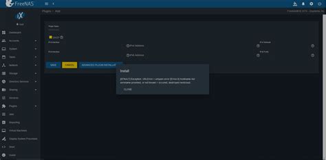Install Errors Using Freenas ℹ️ Support Nextcloud Community