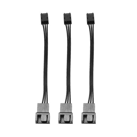 6pcs 4pin Pwm To 3pin Standard Fan Adapter Cable Fruugo Uk