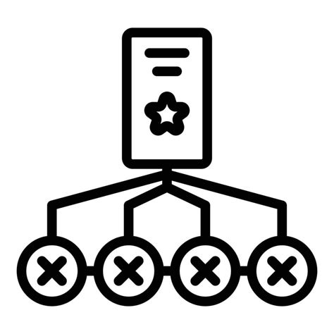 Two Factor Authentication Icon Outline Vector Verification Password