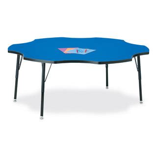 Berries Six Leaf Activity Table 60 A Height Blueblackblack
