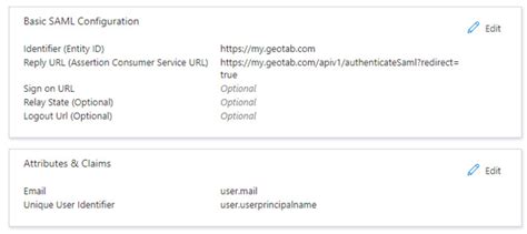 Saml Integration With Azuread Error When Sent Back To The Geotab Api Geotab Community Question