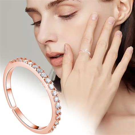 Wiradney Rings For Women Diamond Set Ring For Women Fashion Jewelry