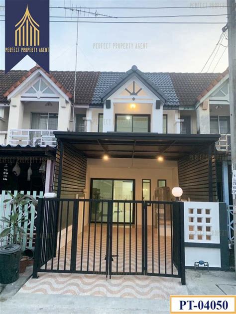 ขายทาวน์เฮ้าส์ พูนสินธานี 3 เคหะร่มเกล้า 64 ลาดกระบัง สวยพร้อมอยู่ ฟรี