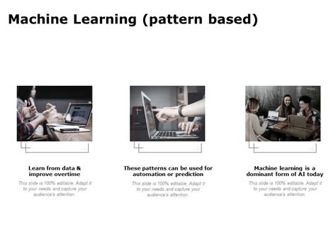 Machine Learning Pattern Based Ppt Powerpoint Presentation Icon Templates PowerPoint