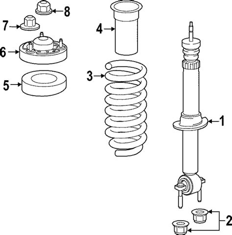 Nl3z 18124 B 2022 2024 Ford F 150 Lightning Suspension Shock