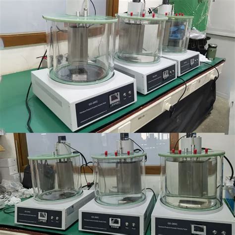 Automatic Kinematic Viscosity Tester Kinematic Viscometer Capillary Tube Viscometer Kinematic