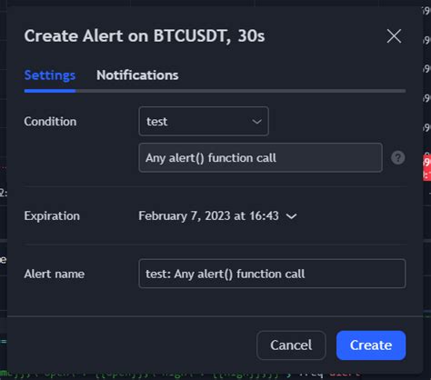 In Tradingview There Is No Message Box In Alert Window Where Is It