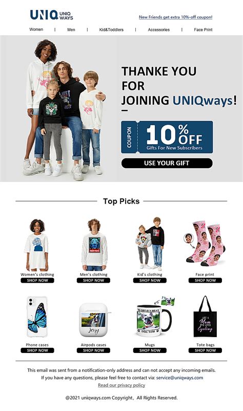 定制品牌项目uniqways Edm邮件页面设计2 网页 电商 Dep4pepe 原创作品 站酷zcool