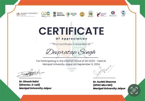 Devpratap R Singh On Linkedin Smartindiahackathon Sih2024