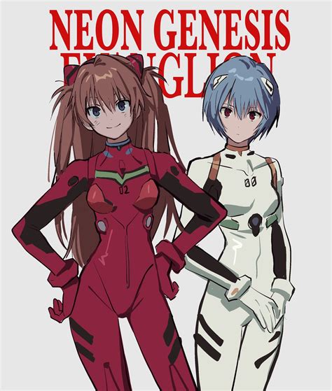 Asuka And Rei Evangelion Neon Evangelion Neon Genesis Evangelion Asuka And Rei Evangelion Neon Evangelion Neon Genesis Evangelion