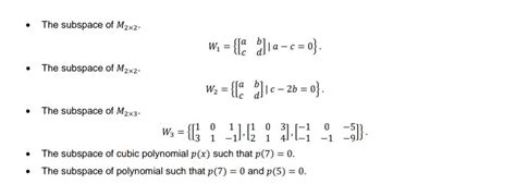 Solved Find A Basis For Each Space And Verify That It Is A Chegg Com