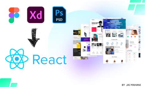 Convert Figma Psd Xd To React Js Website By Jaimalhani Fiverr