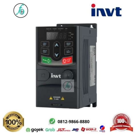 Promo Inverter Merek Invt Type Gd20 2r2g 4 22 380v 3 Phase