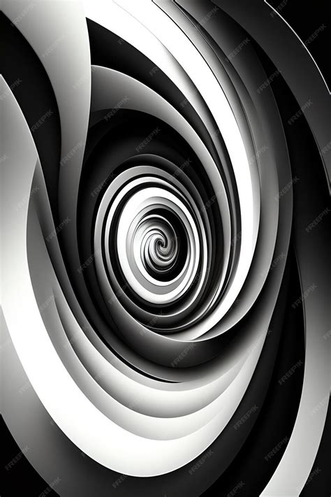 Premium Ai Image Abstract Monochrome Design Background