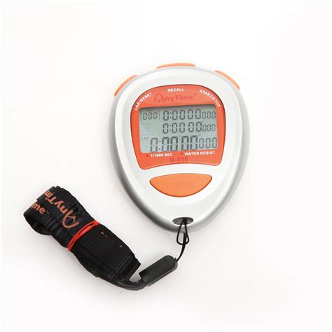 Professional Timer Stopwatches Digital Sports Stopwatch With Countdown Timer Water Resistant