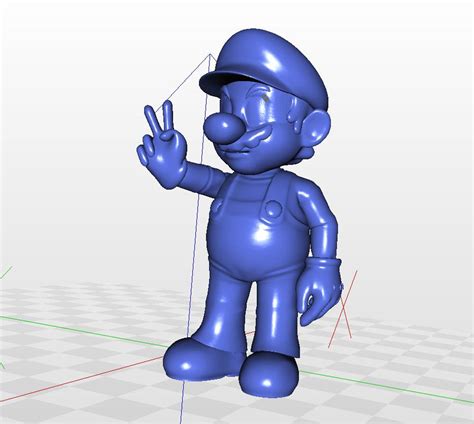 【超级玛丽3d打印模型】 3d打印模型下载 3d打印模型库 Enjoying3d模型网