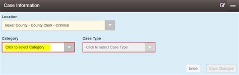 No Or Wrong Case Category Or Case Type Options Load For My Court Location What Do I Do Efile