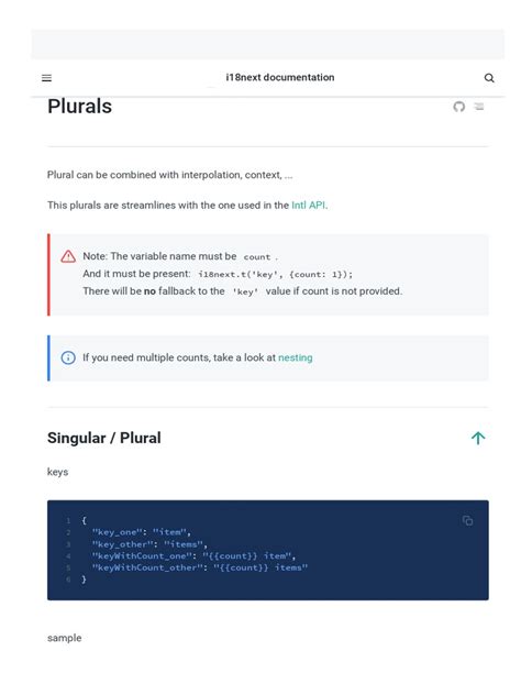 I18next Com Translation Function Plurals Download Free Pdf