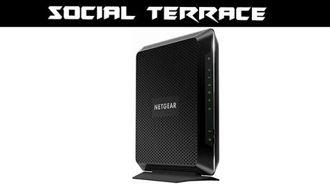 Netgear Nighthawk C Ac Dual Band Cable Modem Router YouTube