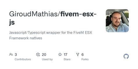 Github Giroudmathiasfivem Esx Js Javascripttypescript Wrapper For The Fivem Esx Framework