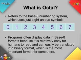 11 Octal Number System PPTX