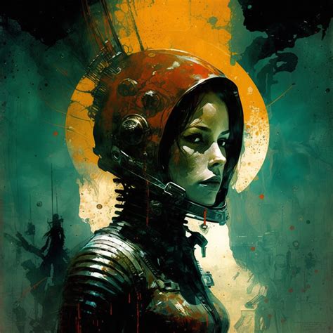 Sci Fi Art нейромазня нейронные сети Midjourney Safereactor