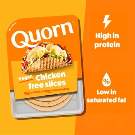 Quorn Vegan Chicken Free Slices 100g Tesco Groceries