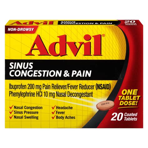 Advil Multi Symptom Cold And Flu Tablets 20ct Delivered In As Fast As