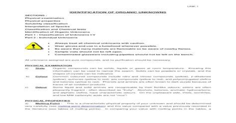 Pdf Identification Of Organic · Pdf Filesolubility Classification Classification And