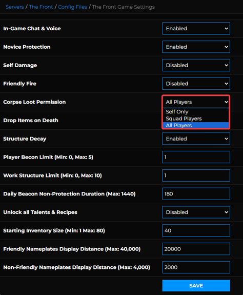 How To Configure Loot Permissions On Your The Front Server
