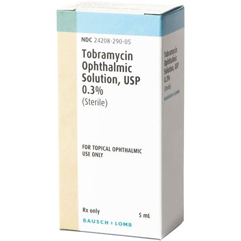 Tobramycin Generic Ophthalmic Solution 0 3 5 Ml