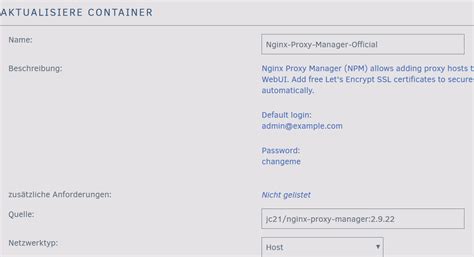 Support Nginx Proxy Manager Npm Official Page 28 Docker Containers Unraid
