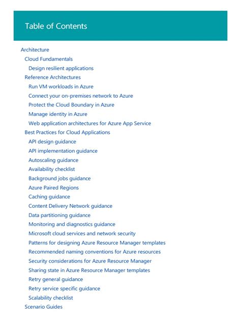 Azure Documentation Guidance Pdf Pdf Scalability Cloud Computing