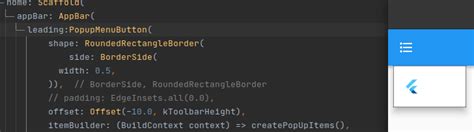 Flutter Popupmenubutton 菜单总是与屏幕的一侧有间隙stack Overflow中文网