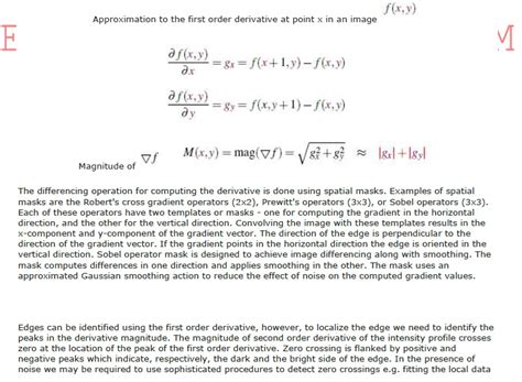 ENGINEERING NOTES Edge Detection