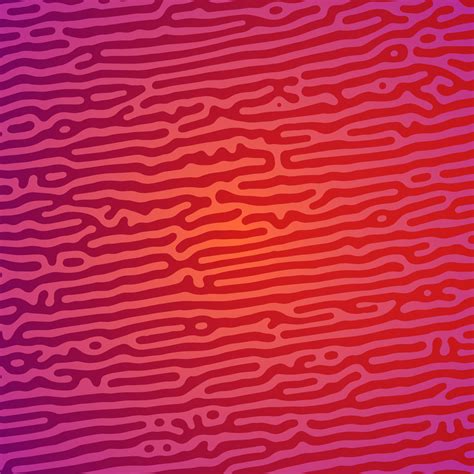 Red Turing Reaction Gradient Background Abstract Diffusion Pattern