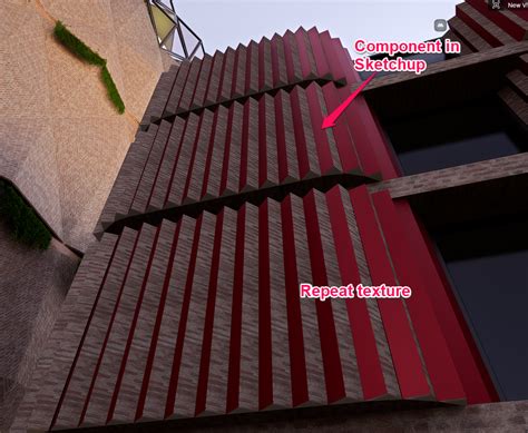 Sketchup Textures Component Repeat Get Help D5 Render Forum