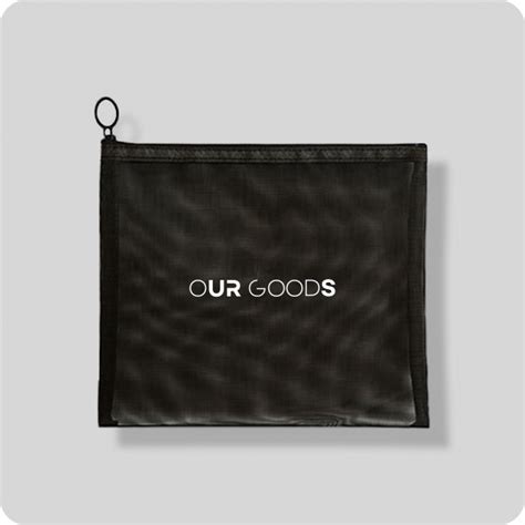 메쉬 파우치중국생산 중국생산제품 아워굿즈