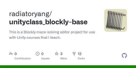 Github Radiatoryang Unityclass Blockly Base This Is A Blockly Maze Solving Editor Project For