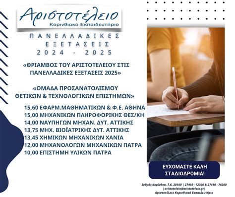 Αριστοτέλειο Αριστοτέλειο Κορινθιακό Εκπαιδευτήριο