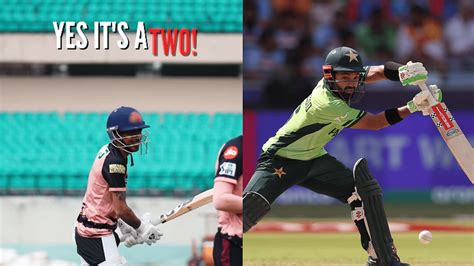 Yes Its A Two Yuzvendra Chahal Mimicks Pakistan Cricketer Mohammad Rizwan While Batting