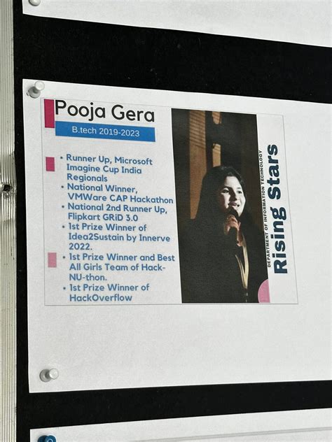Pooja Gera On Linkedin Risingstar Inspiringjourney