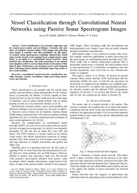 Pdf Vessel Classification Through Convolutional Neural Networks Using