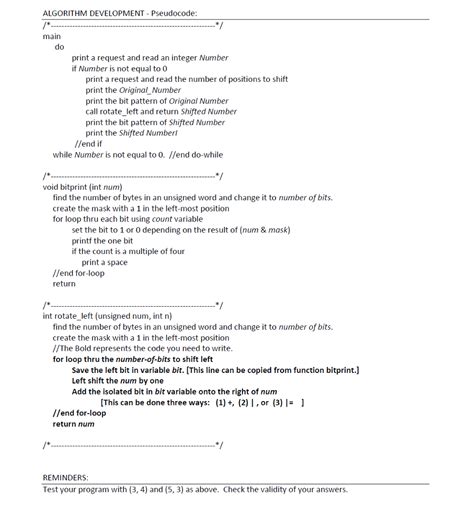 solved write a function that begins int rotate left