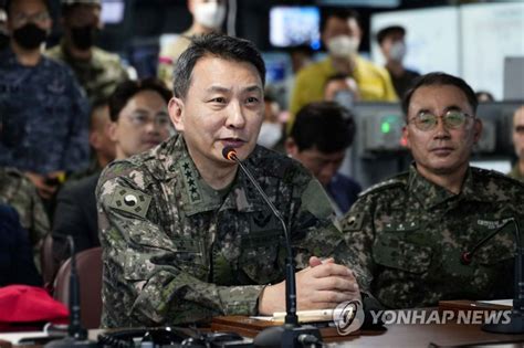 23 쌍룡훈련 현장 방문한 김승겸 합참의장 연합뉴스