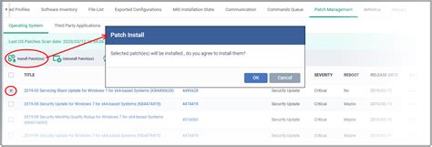 How To Check Patch Status On Individual Devices